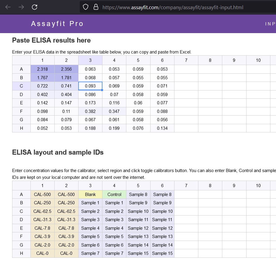 AssayFit Pro - Curve fitting for assays
